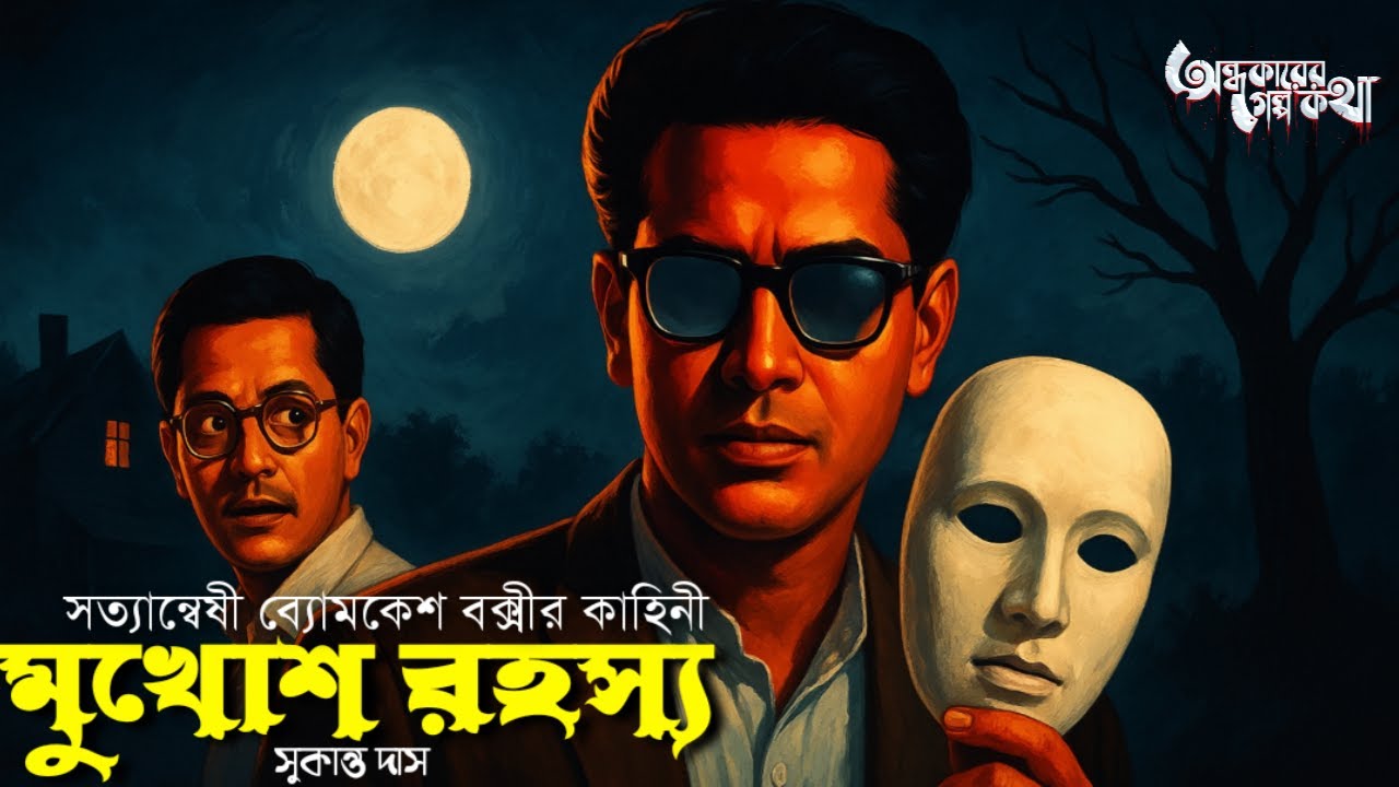 Byomkesh Bakshi । মুখোশ রহস্য । Goyenda Golpo । Bengali Detective Story ...