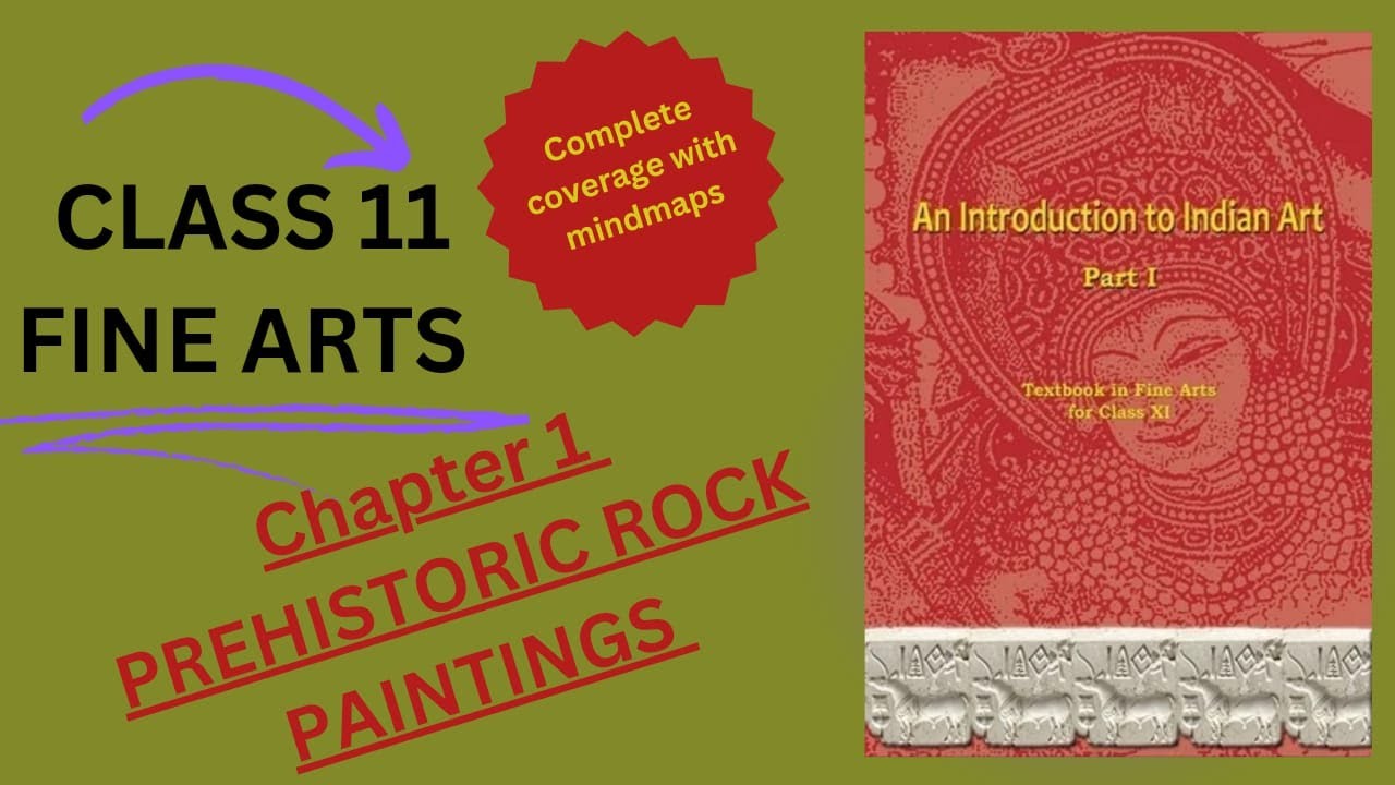 Pre Historic Rock Painting , Fine Art Class -11( Chapter 1) Art and ...