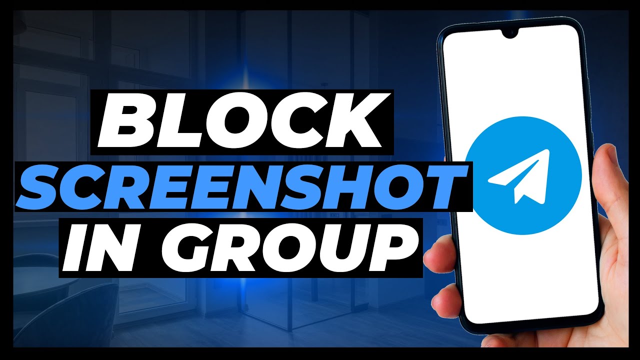 How to Block Screenshot on Telegram Group - YouTube
