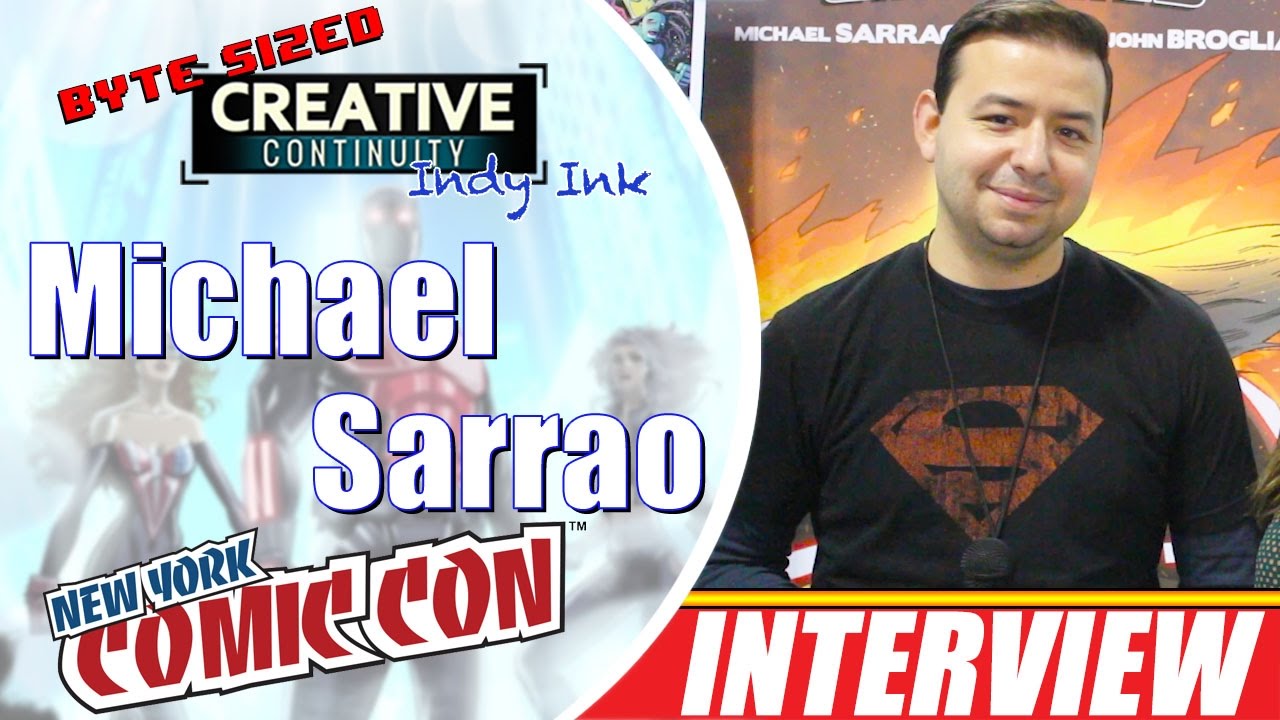Michael Sarrao comic creator; Unmasked, Monster S.M.A.S.H. - Byte Sized ...