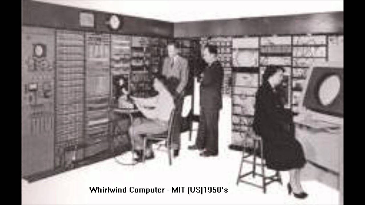 Whirlwind Computer - MIT (US) 1950's - YouTube