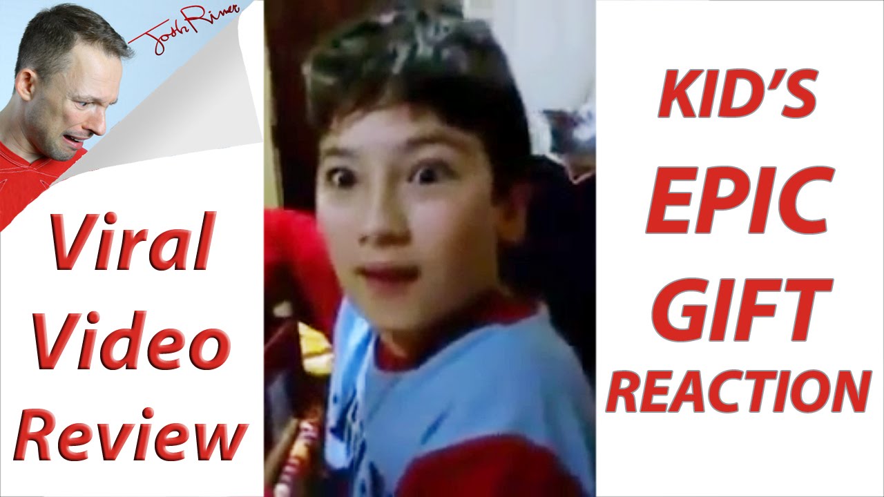 Kid's Awesome Gift Reaction (Viral Video Review) - YouTube