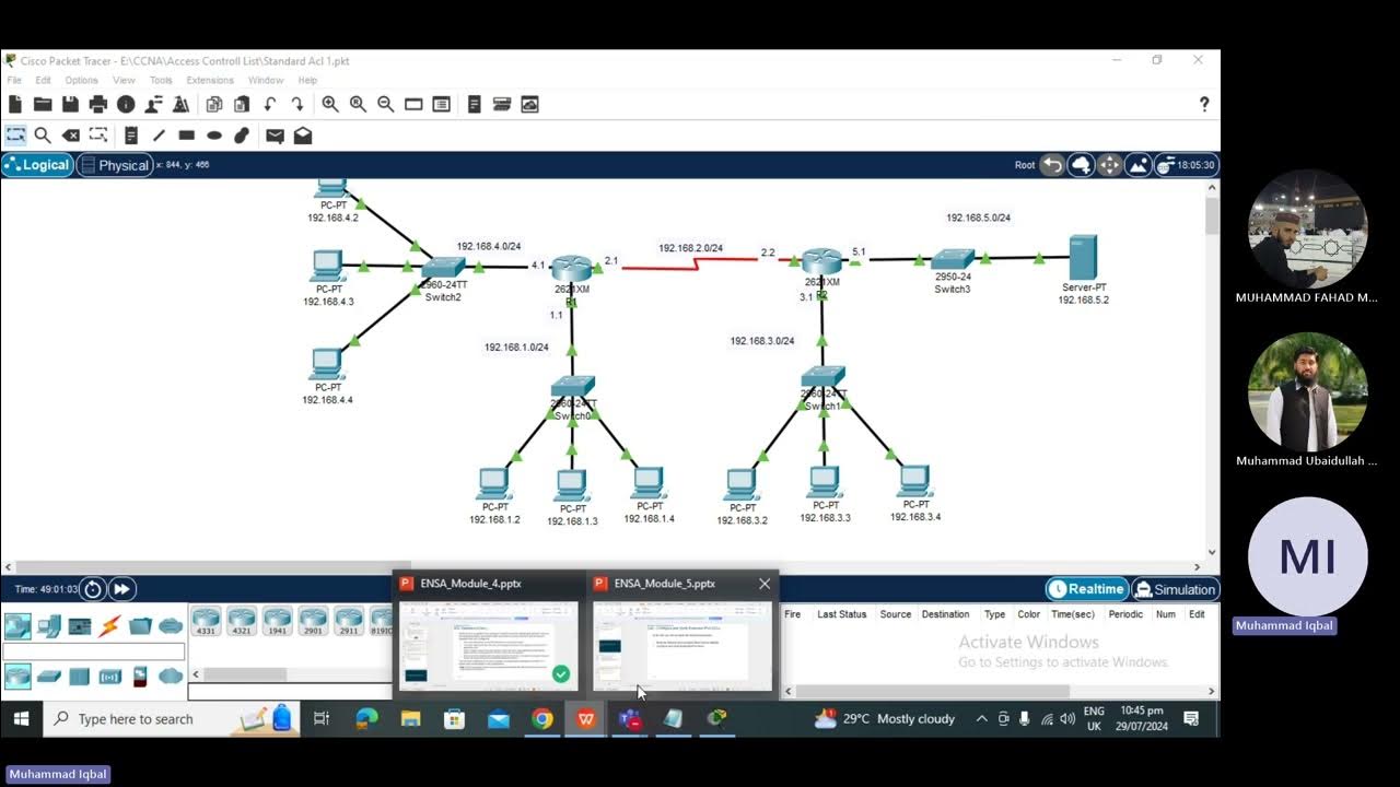 CCNA V7 2024 Lecture 31 Access Control List ACL Part1, Urdu/Hindi हिंदी में - YouTube