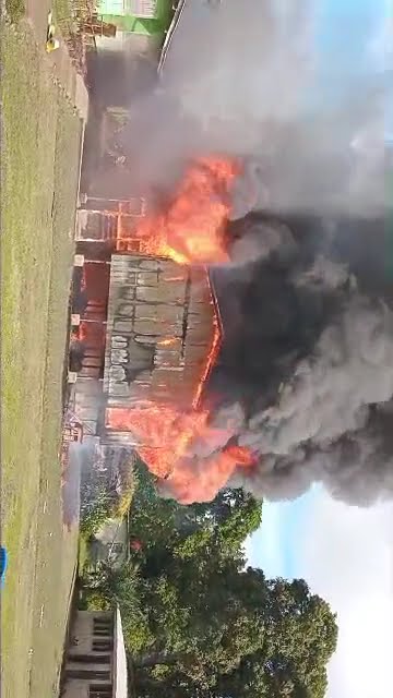 Muya Primary School classroom goes up in flames earlier this year ...