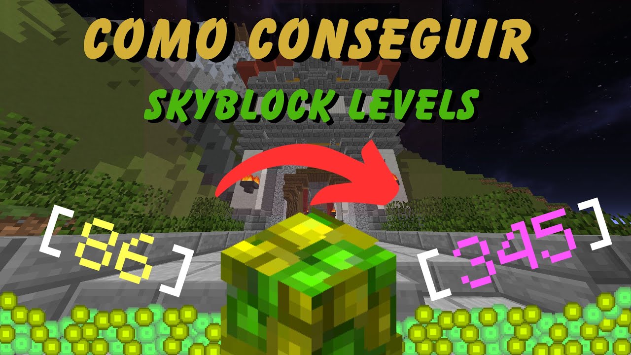Maneras fáciles de Conseguir Skyblock Levels (Hypixel Skyblock) - YouTube