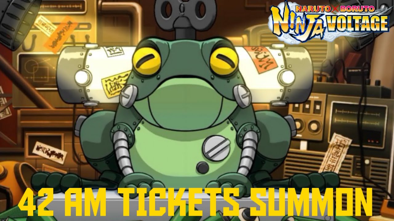 AM Tickets summon | Naruto X Boruto Ninja Voltage | GameVerse | - YouTube