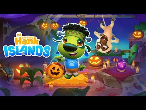 My Talking Hank islands Halloween Update - Hank and his Monkey Gameplay ...