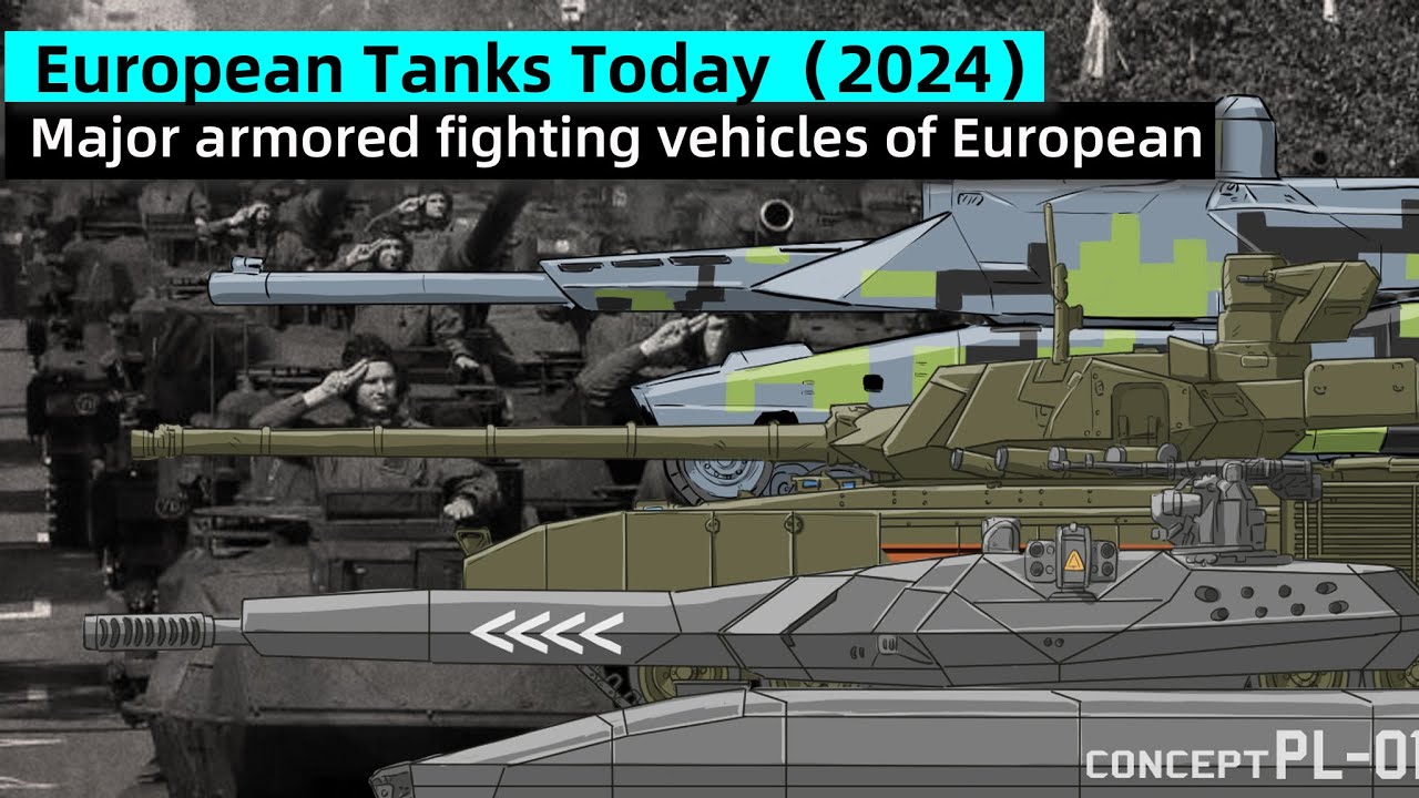 European Tanks Today(2024):Tanks and armored combat vehicles from 30 ...