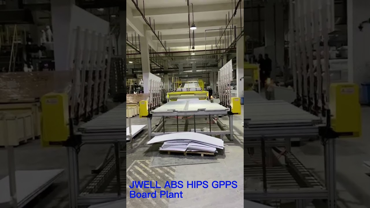 ABS GPPS HIPS Board Extrusion - YouTube