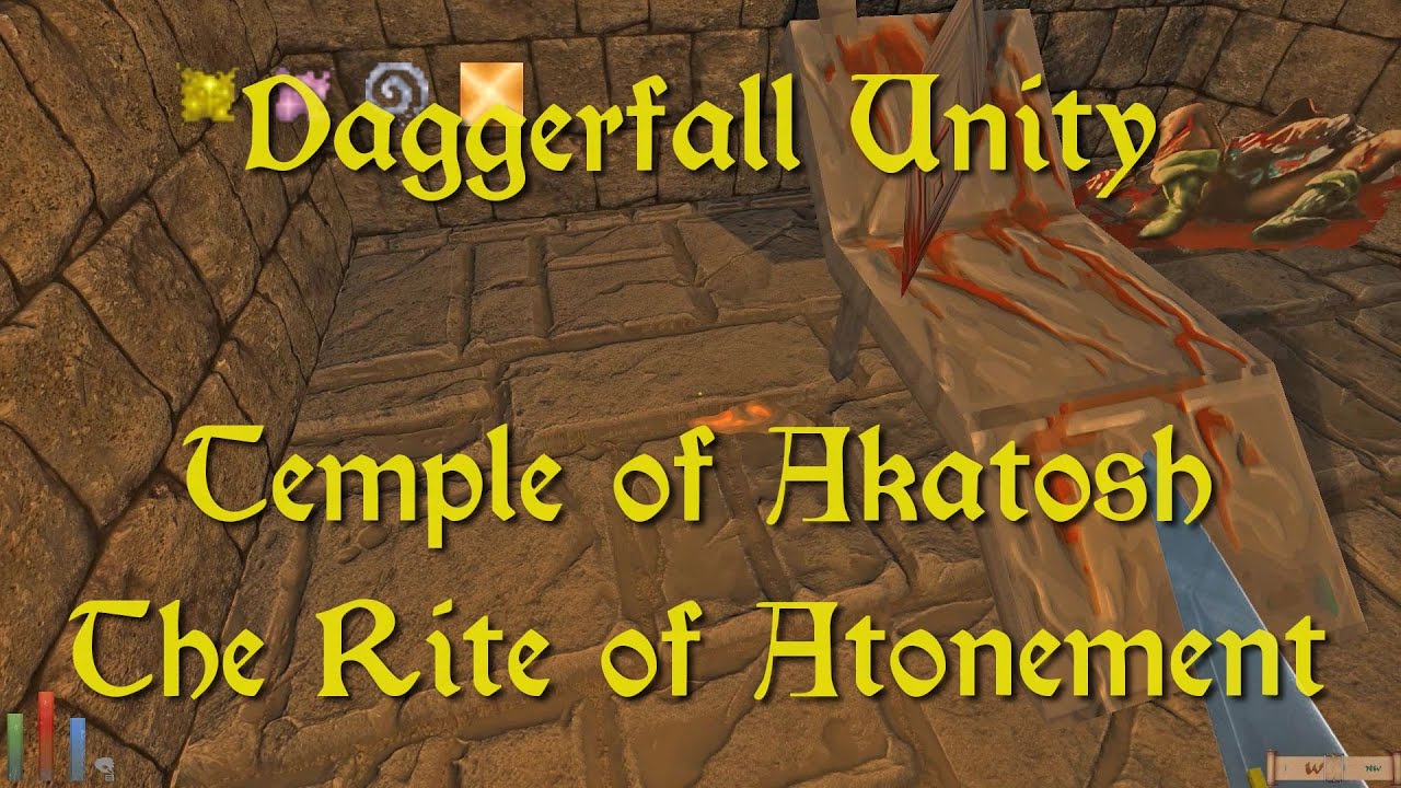 Daggerfall Unity — 137 — Temple of Akatosh — The Rite of Atonement ...