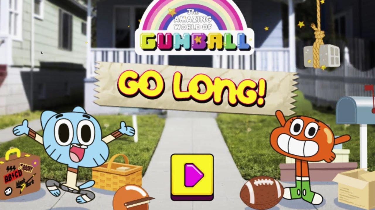 THE AMAZING WORLD OF GUMBALL: Go Long (Cartoon Network Games) - YouTube