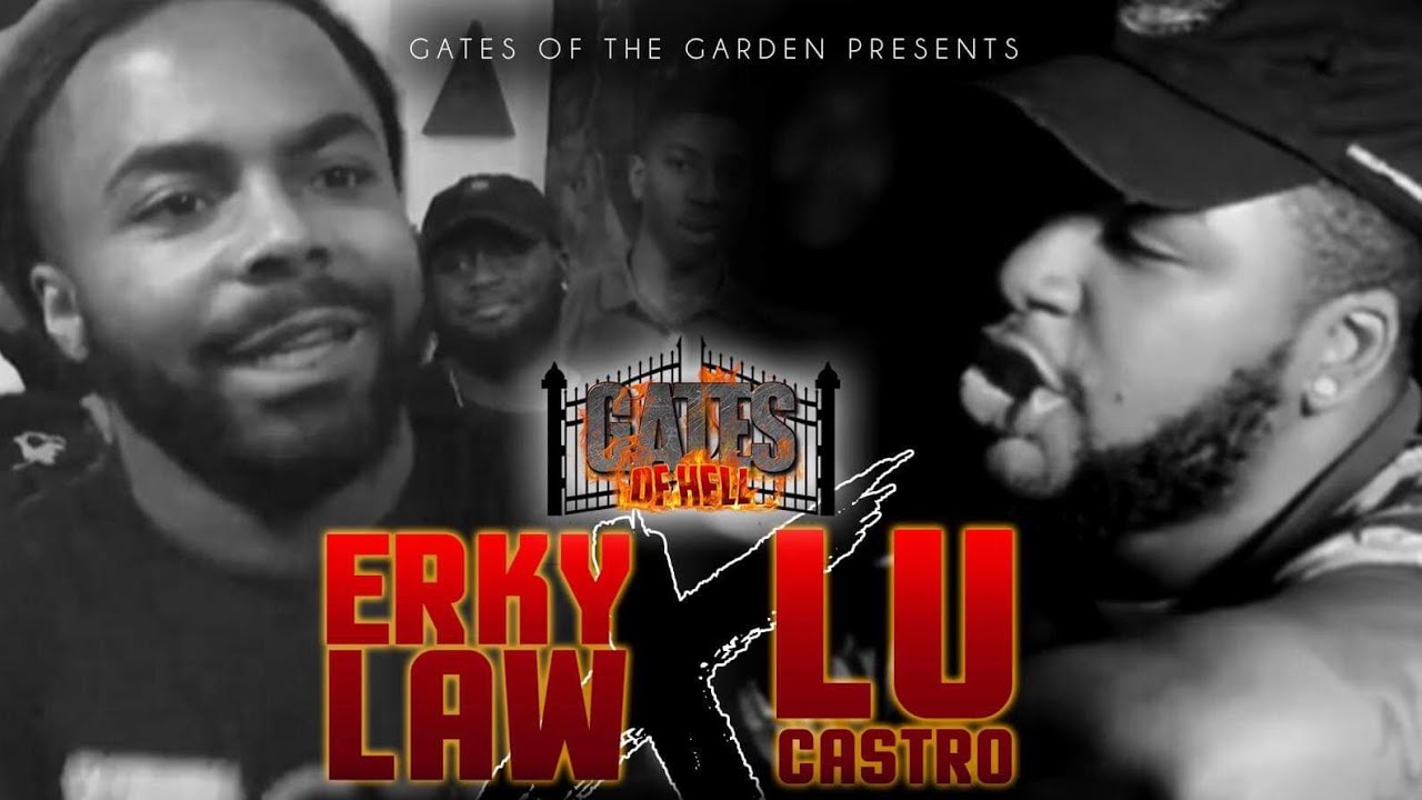 LU CASTRO VS ERKY LAW | GATES OF THE GARDEN | RAP BATTLE - YouTube