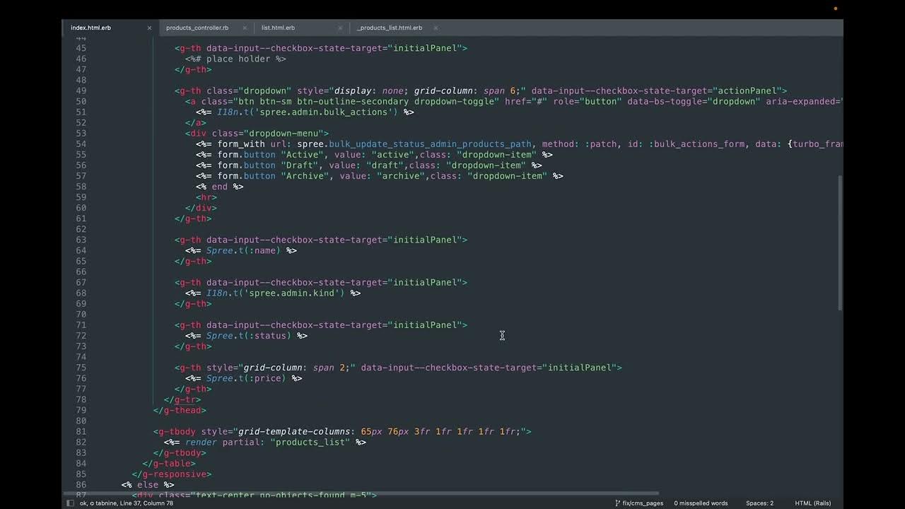 Tables With Rails Turbo Frames - YouTube
