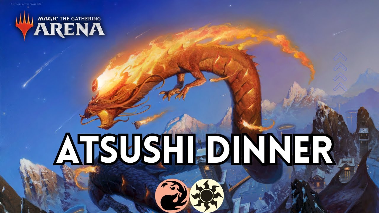🍣🍣🍣ATSUSHI SERVES DINNER | MTG Arena Standard Ranked | Red White Portal ...