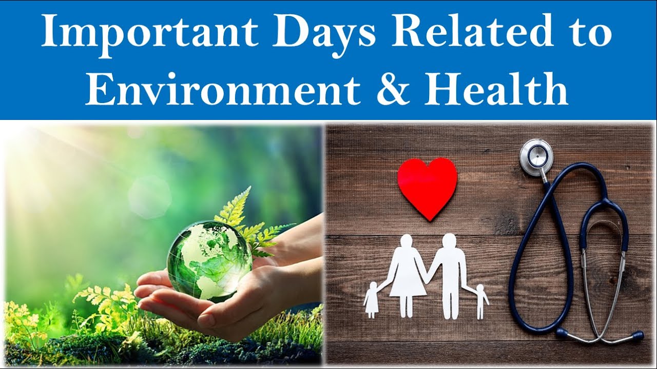 Imp Days related to Environment & Health #OPSCEnvironment # ...