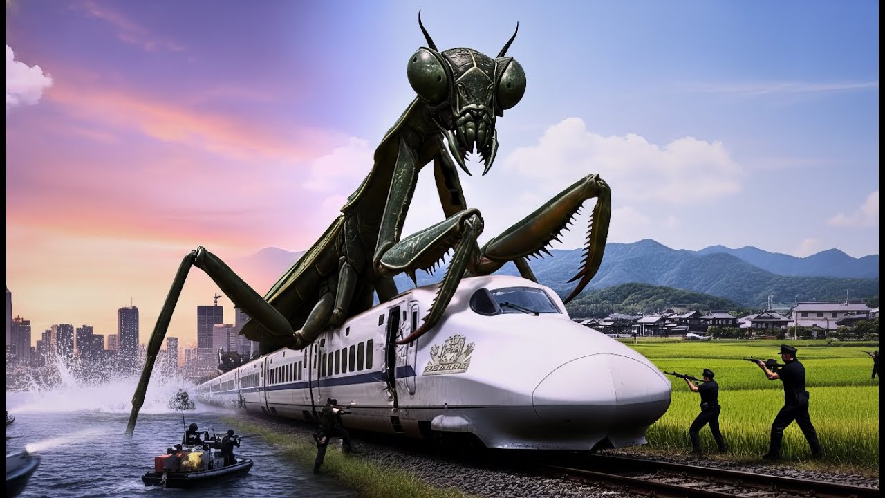 Giant Mantis Strikes the Bullet Train – Elite Teams Begin the Rescue ...