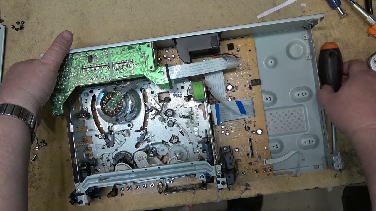 Funai Dvd Vcr Rear View