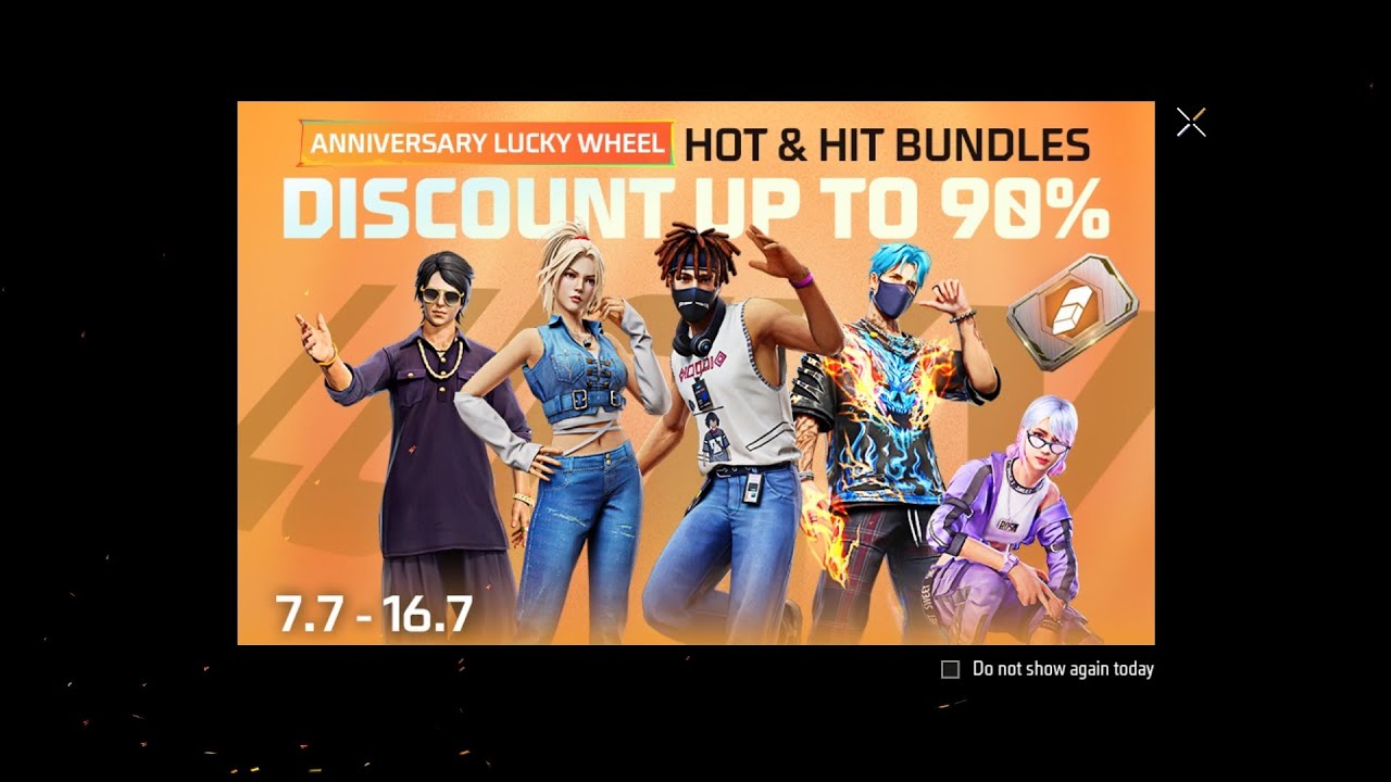 ANNIVERSARY LUCKY WHEEL HOT & BUNDLES DISCOUNT UP TO 90% IN PAKISTAN SERVER 🇵🇰🤑🤑🇵🇰 - YouTube