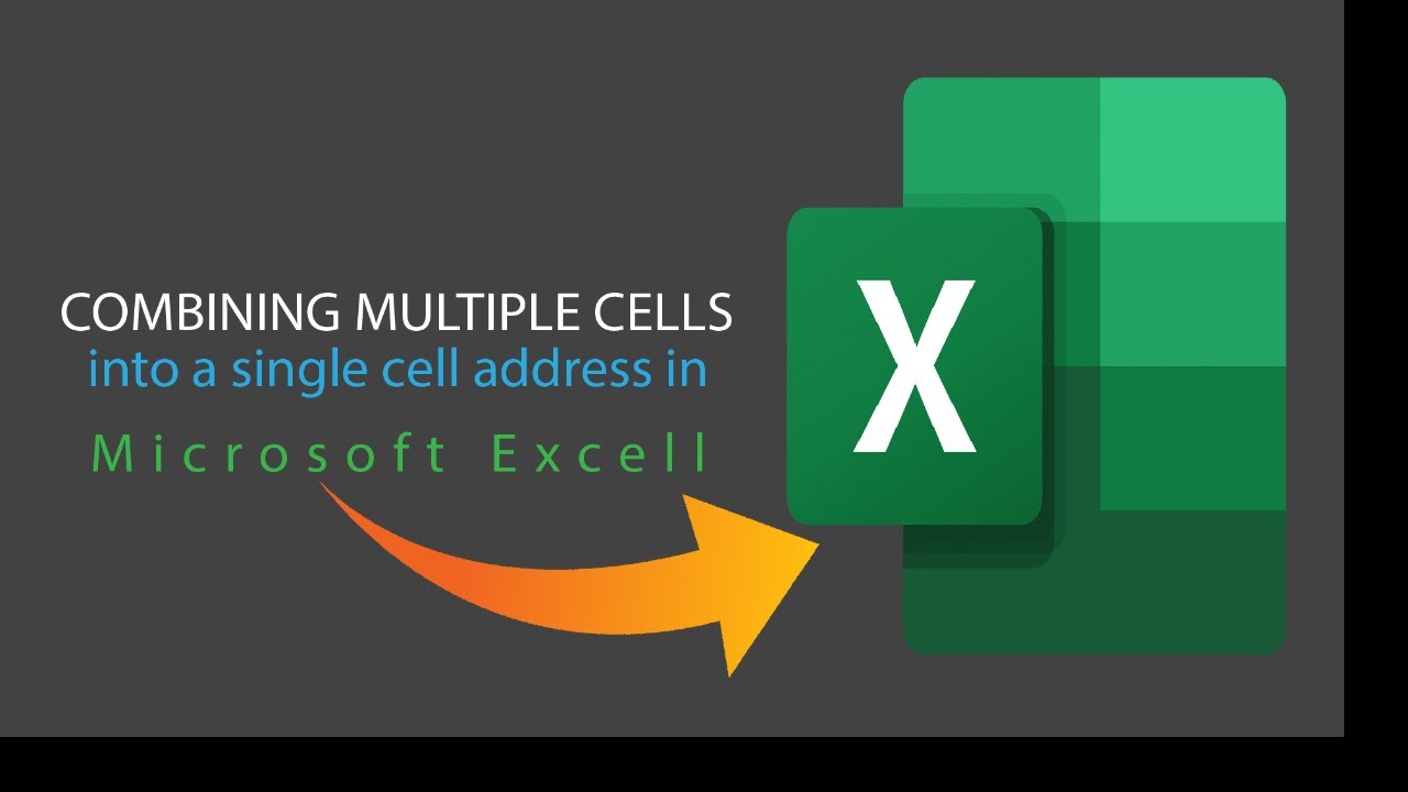How to Combine Multiple Table Cells into a Single Cell in Excel - YouTube
