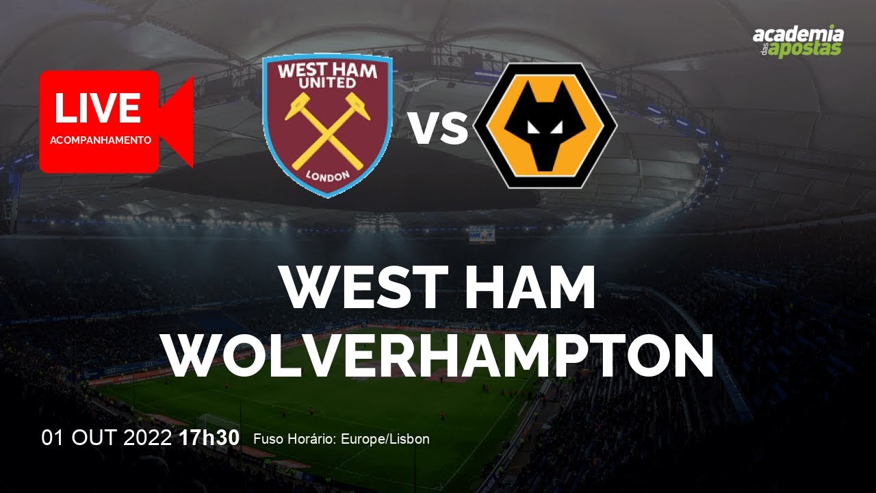 West Ham vs Wolverhampton - Premier League | Acompanhamento ao VIVO ...