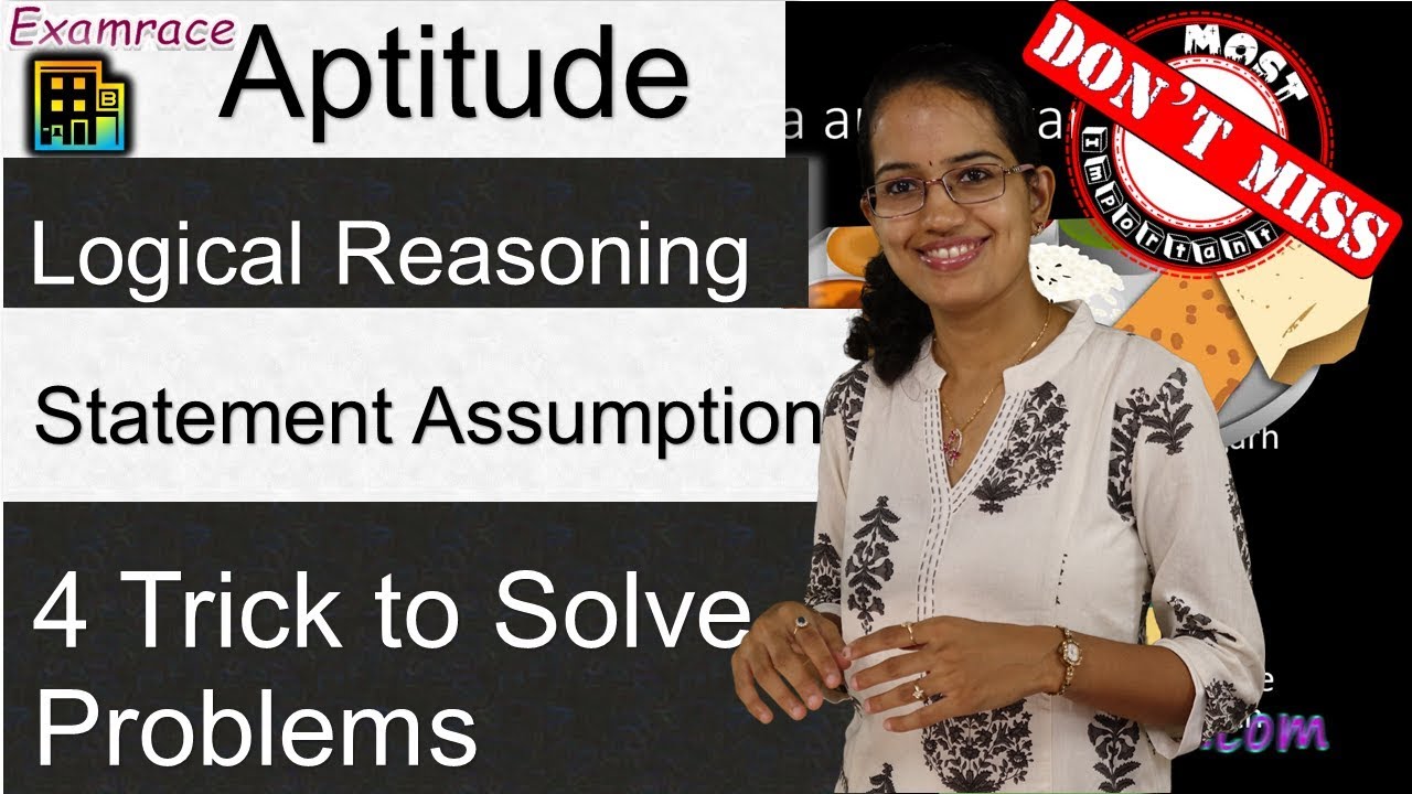 4 Tricks for Solving All Statement Assumption Problems (Examrace) - YouTube