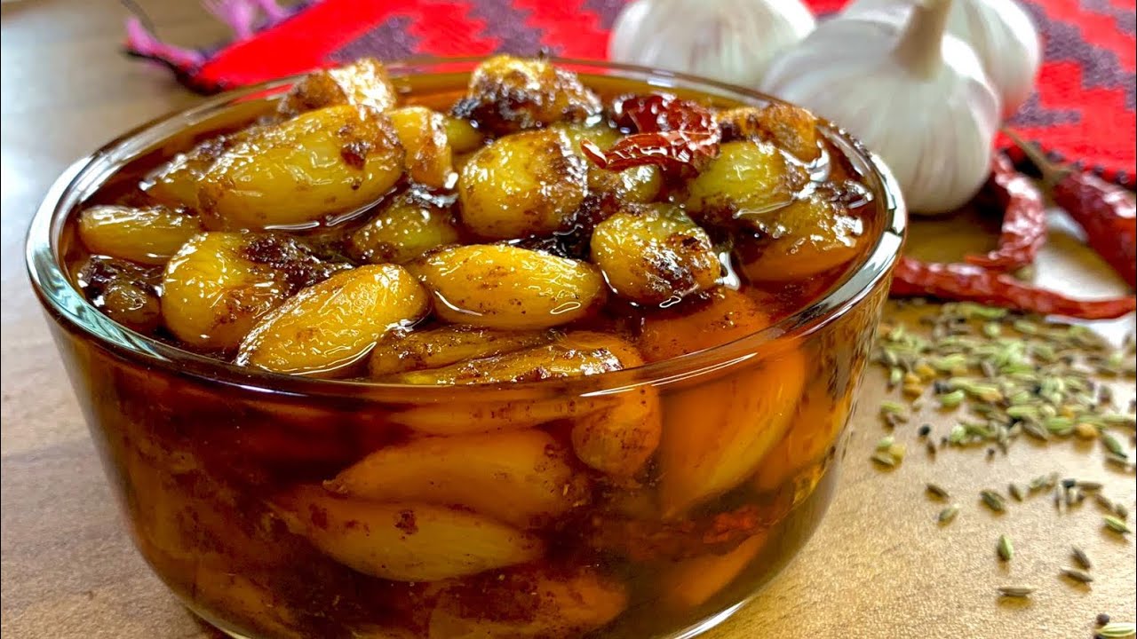 রসুনের আচার রেসিপি || Garlic Pickle || Rosuner Achar Recipe || - YouTube