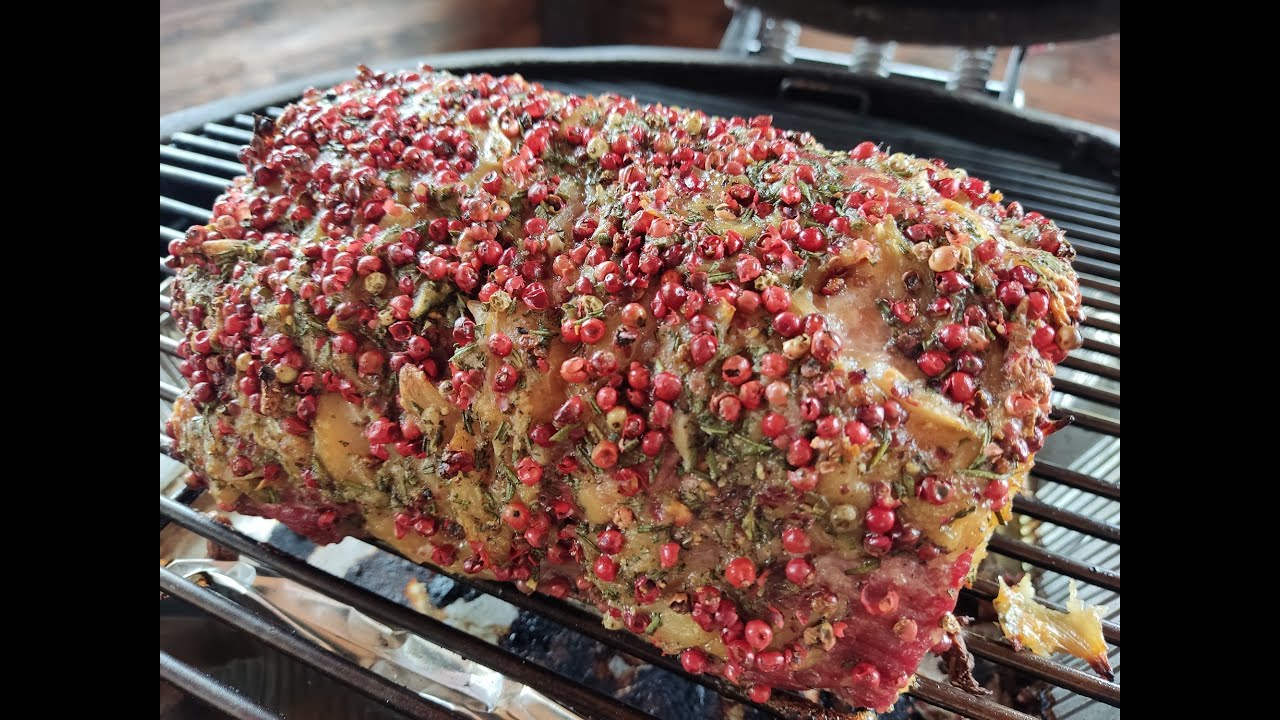 Sultingas jautienos kepsnys grilyje KamadoBONO, arba "Rostbifas" - YouTube