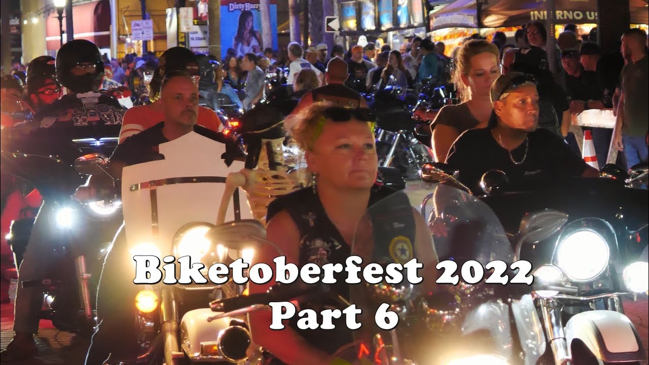 Biketoberfest 2022, Daytona Beach, Florida Part 6 - YouTube