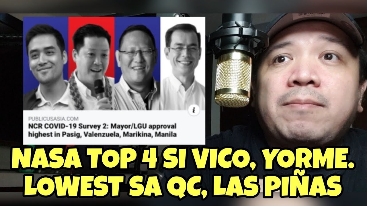 Highest sa survey si Mayor ISKO, Mayor VICO - YouTube