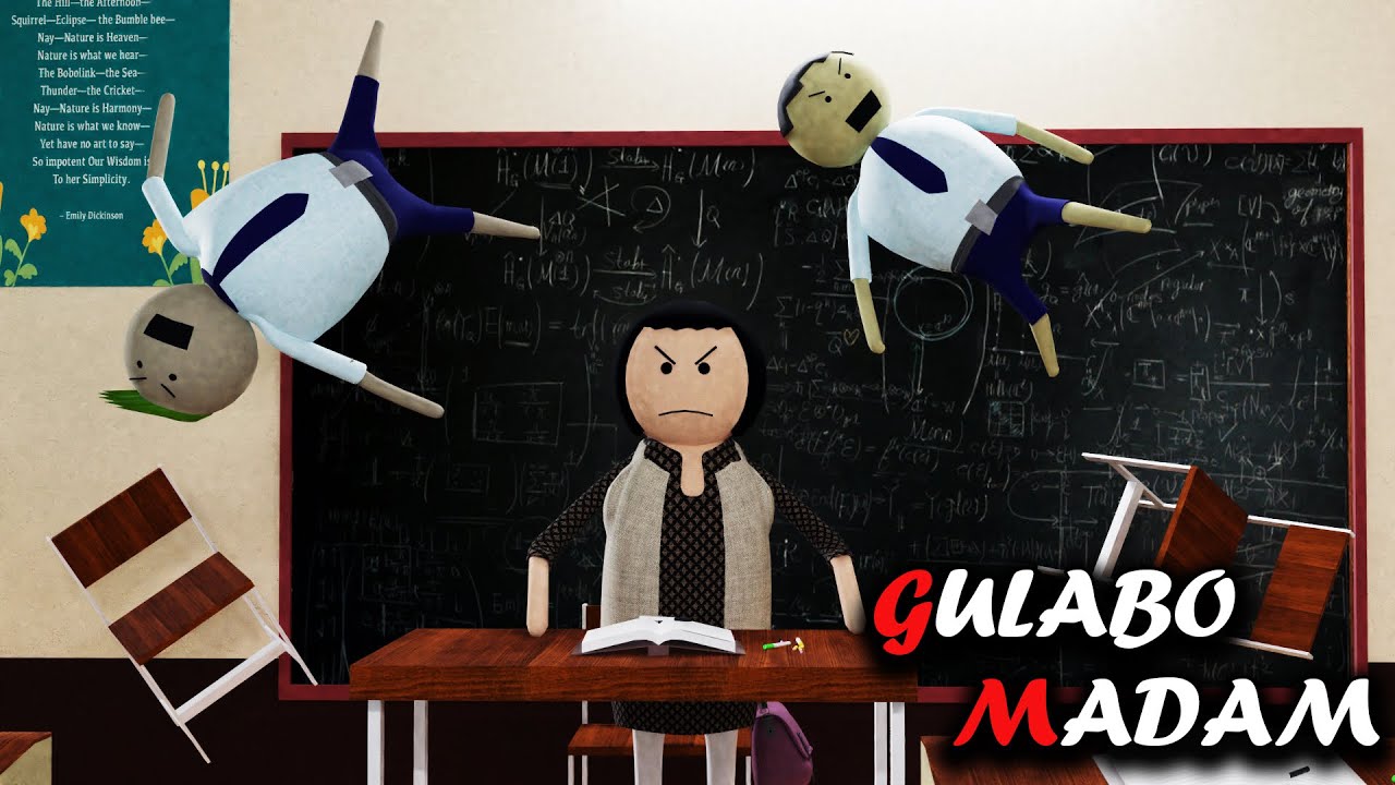 गुलाबो मैडम । Jokes । Tutu Ke Toons । Hindi Comedy Video । Desi Funny ...