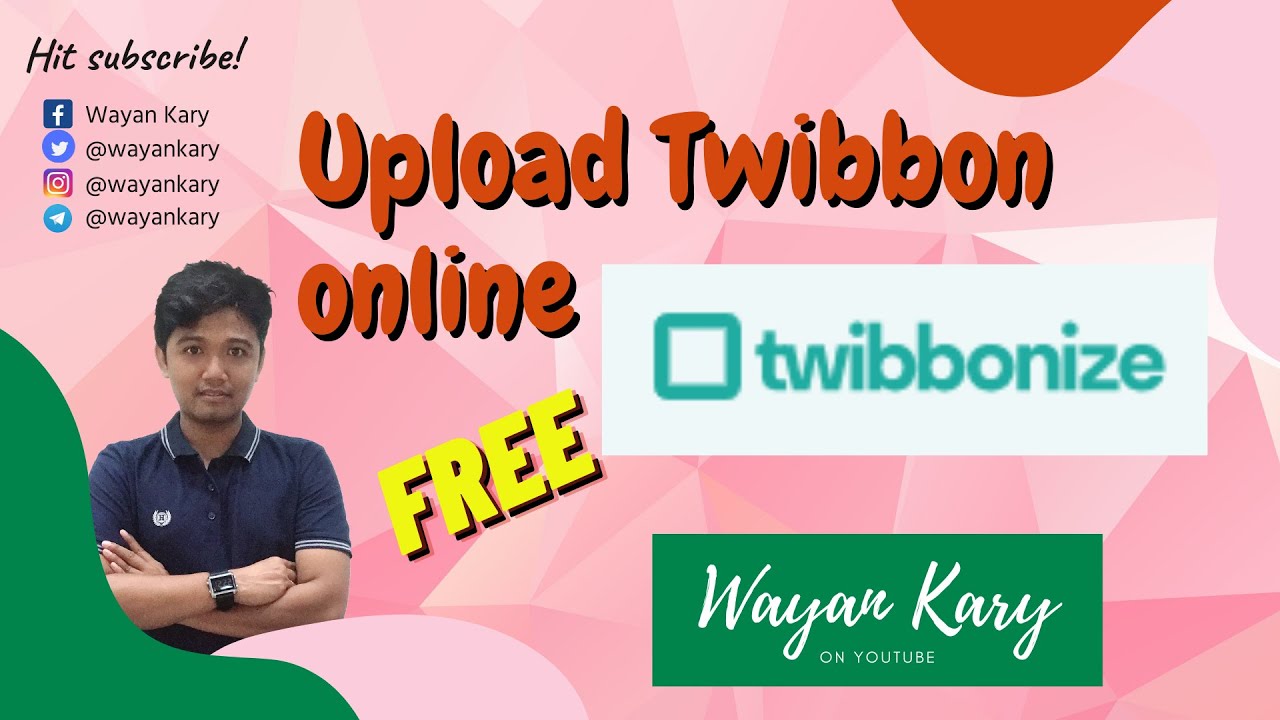 Upload Twibbon Online Free di twibboneze.com - YouTube