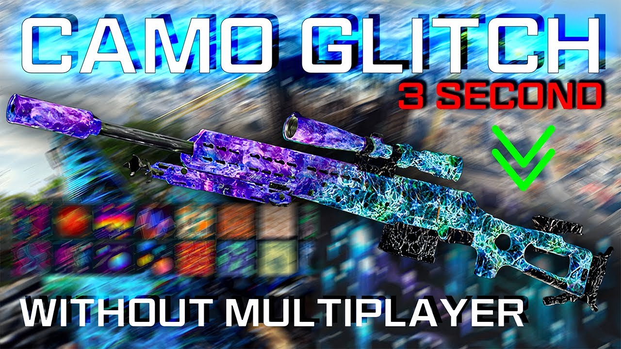 Warzone Camo Glitch Without Multiplayer + How to Use MW2 & MW3 Camos in ...