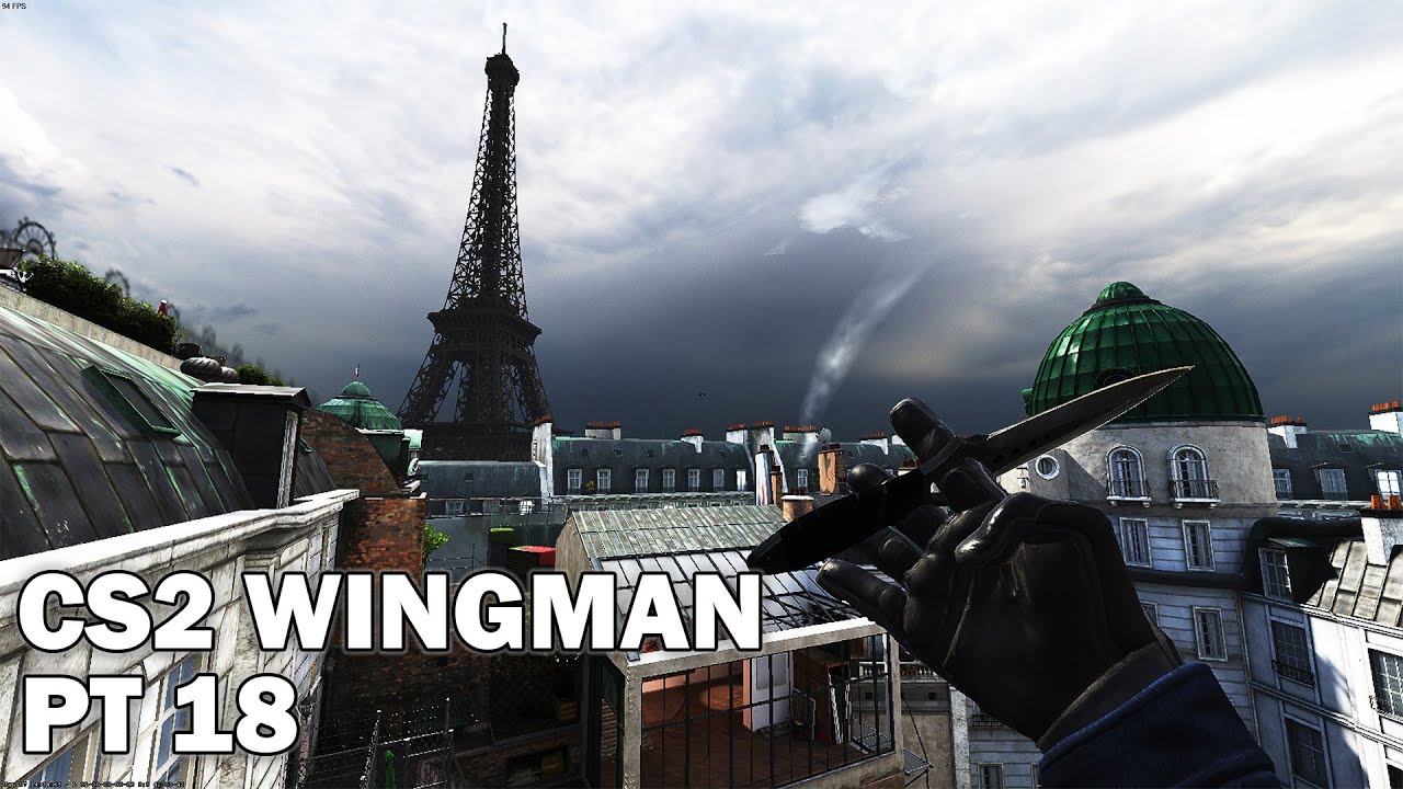 CS2 Wingman To GLOBAL ELITE #18 INTERESTING MAP (Palais Full Gameplay ...