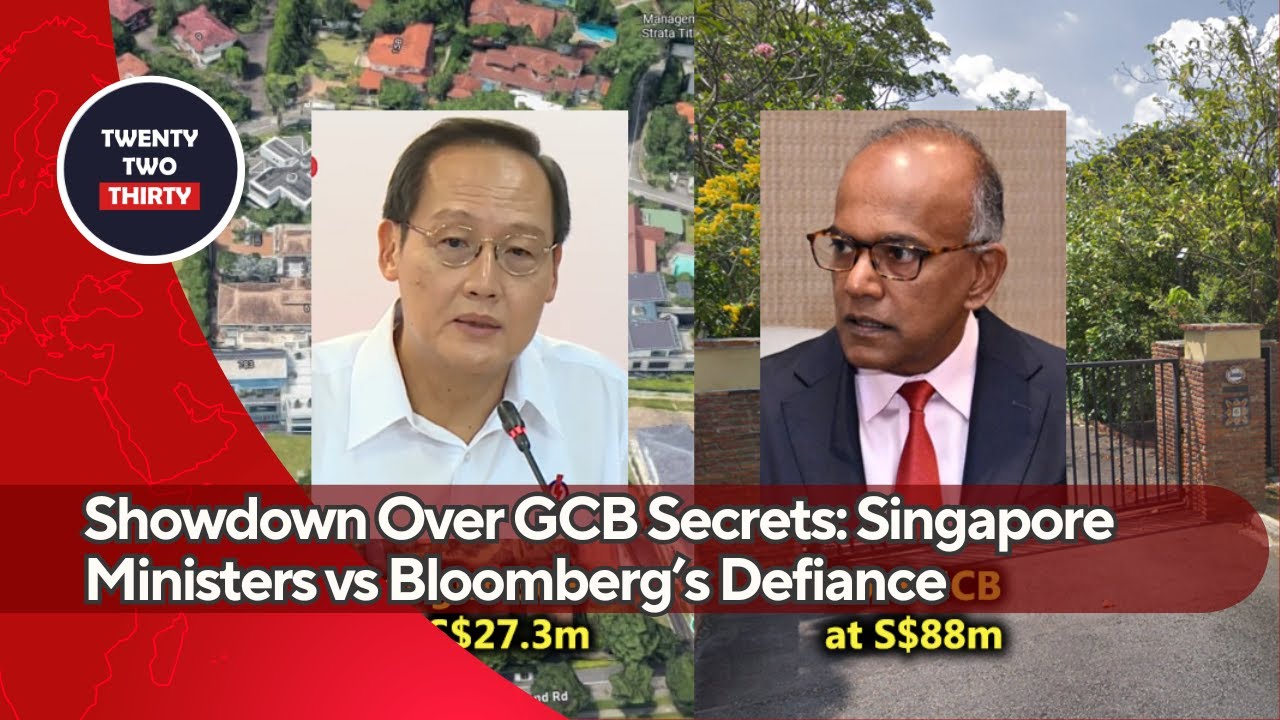 Showdown Over GCB Secrets: Singapore Ministers vs Bloomberg’s Defiance ...