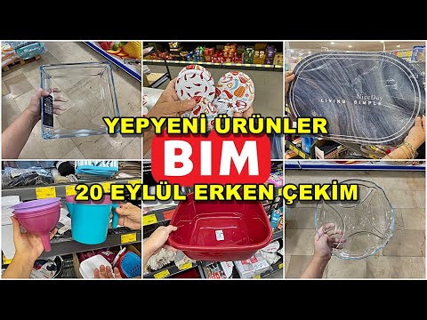 BİM'E YENİ GELEN ÜRÜNLER/20 EYLÜL ERKEN ÇEKİM//BİM AKTÜEL ÜRÜNLER/BİM/UCUZ ÇEYİZ ALIŞVERİŞİ