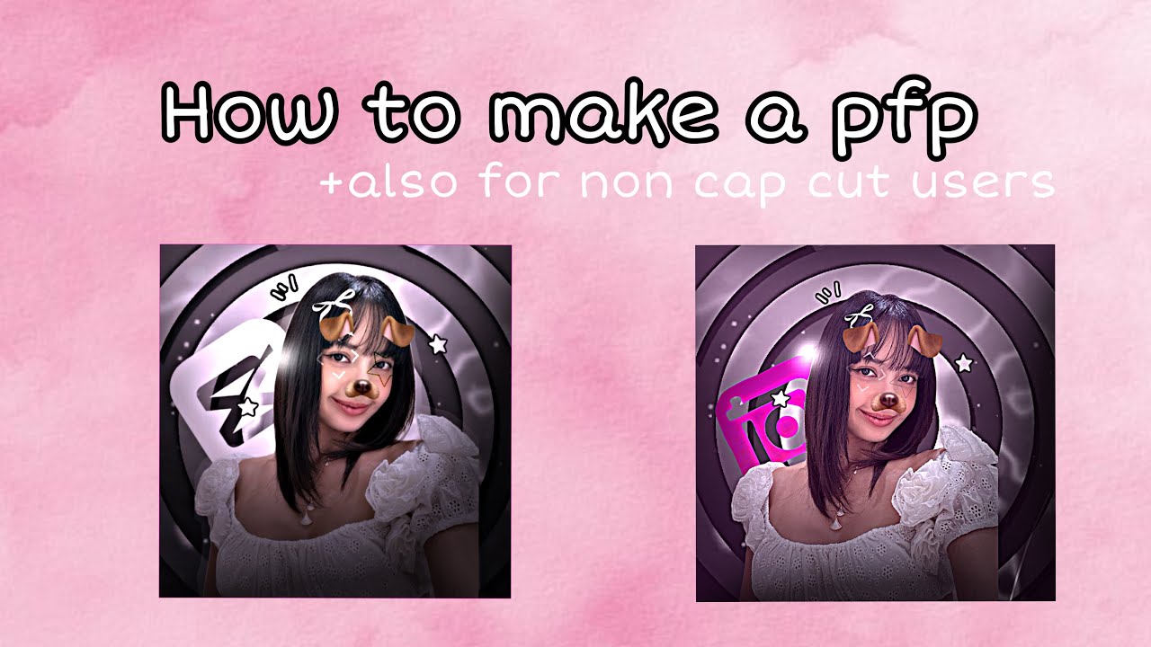 How to make a pfp +also for non cap cut users!! - YouTube