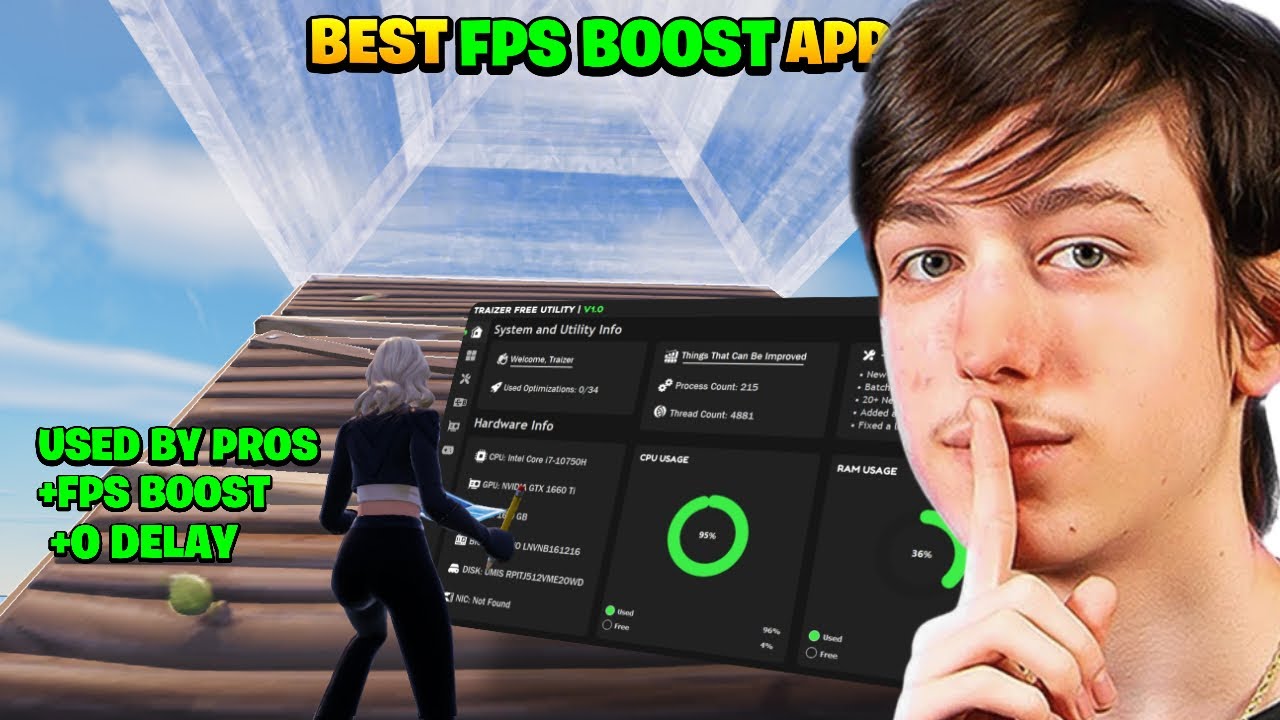 How PROS Boost FPS & Reduce Input Delay in Fortnite Chapter 6! (HUGE FPS BOOST) - YouTube