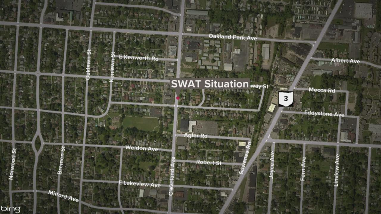 Police: SWAT team responding to barricade situation on Cleveland Avenue ...