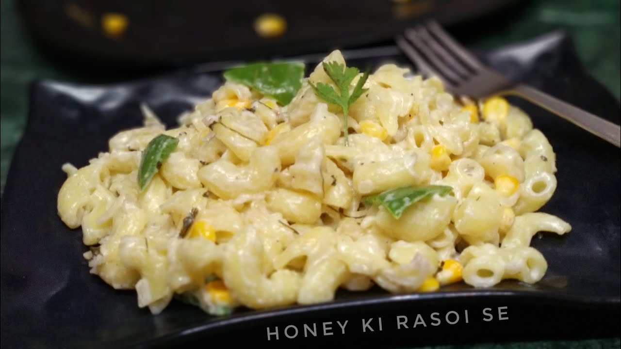झटपट सिर्फ 5 मिनट में बनाये टेस्टी मलाई पास्ता । Creamy Malai Pasta ...