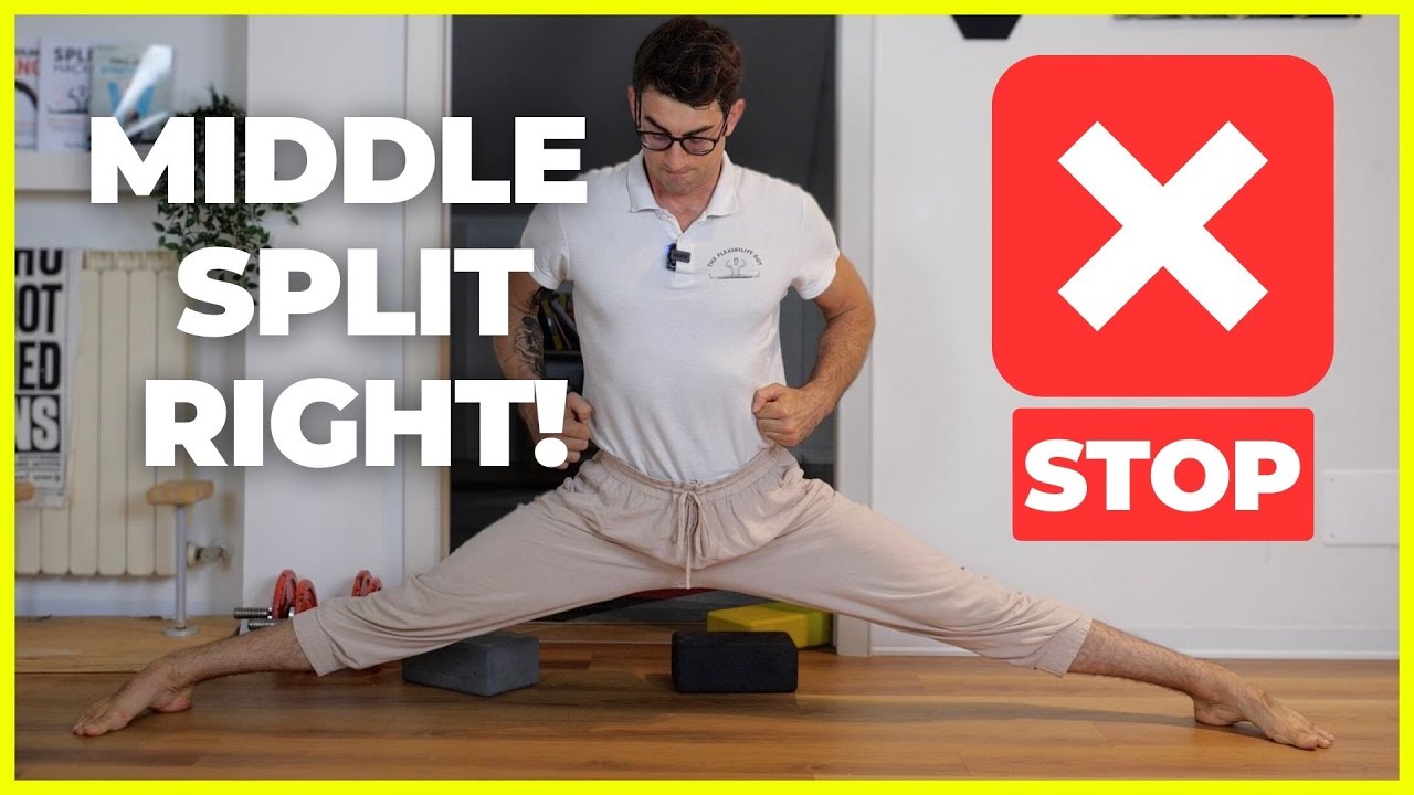 MIDDLE SPLIT: DO IT RIGHT WITH YOUR FEET! - YouTube