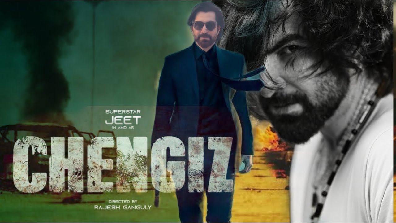"Chengiz" Movie Updates Jeet | Susmita | Sataf Figure - YouTube