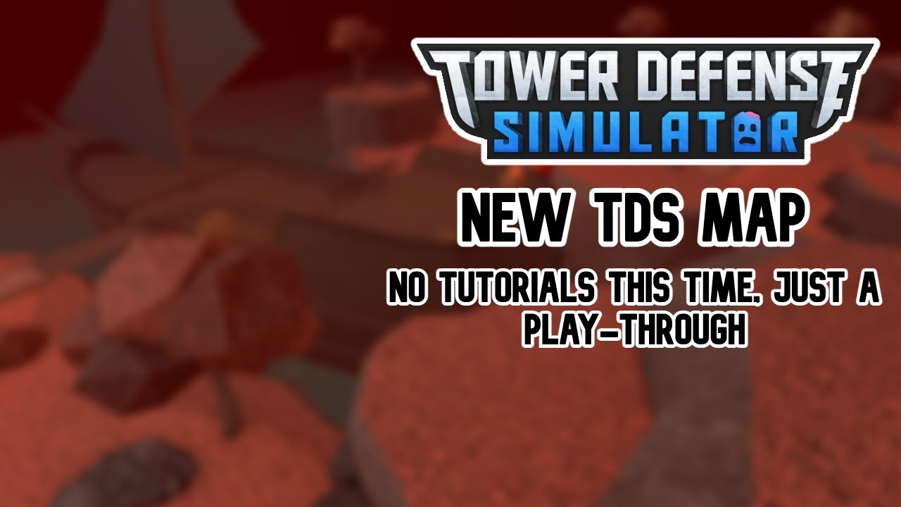 Tower Defense Simulator (TDS) - New Map - Ruby Escort - YouTube