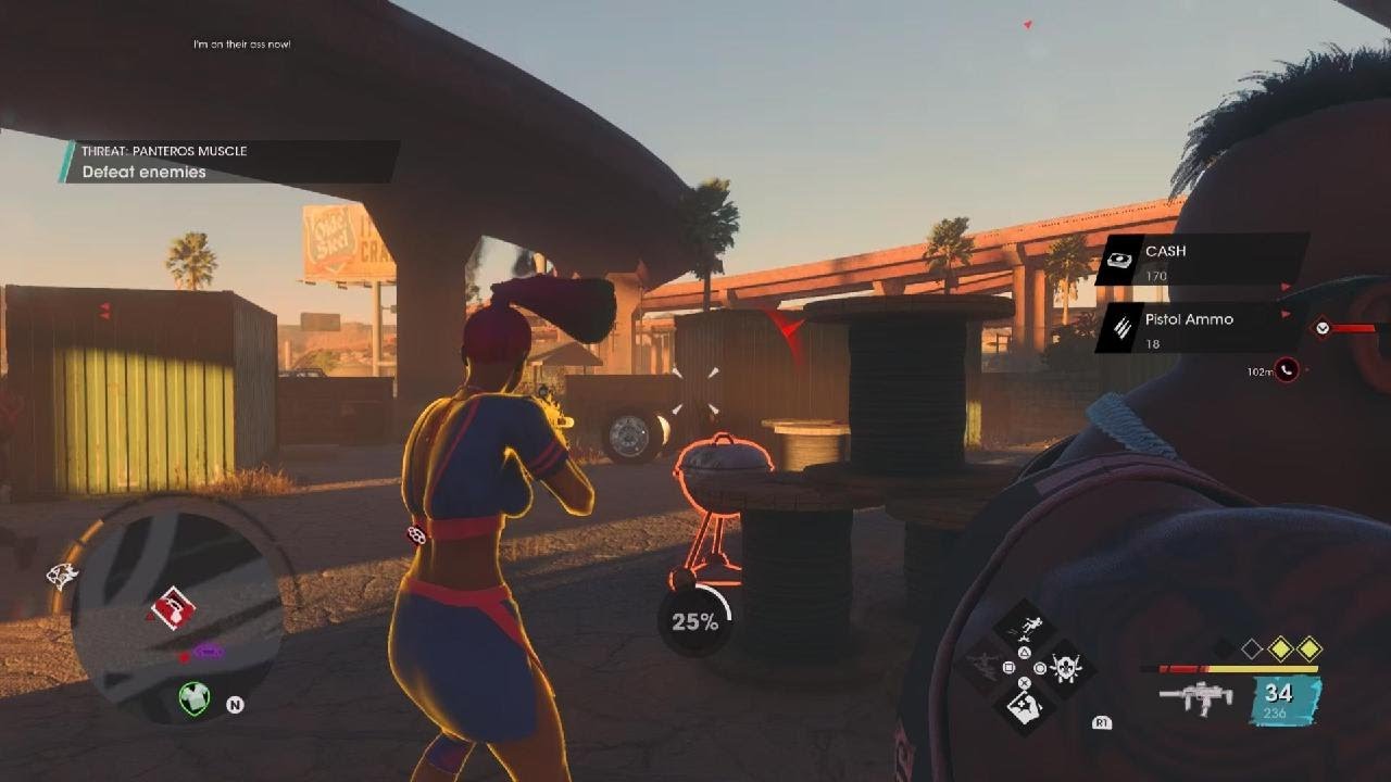 Saints Row 2022 Threat Panteros Muscle PS5 Part 2 - YouTube
