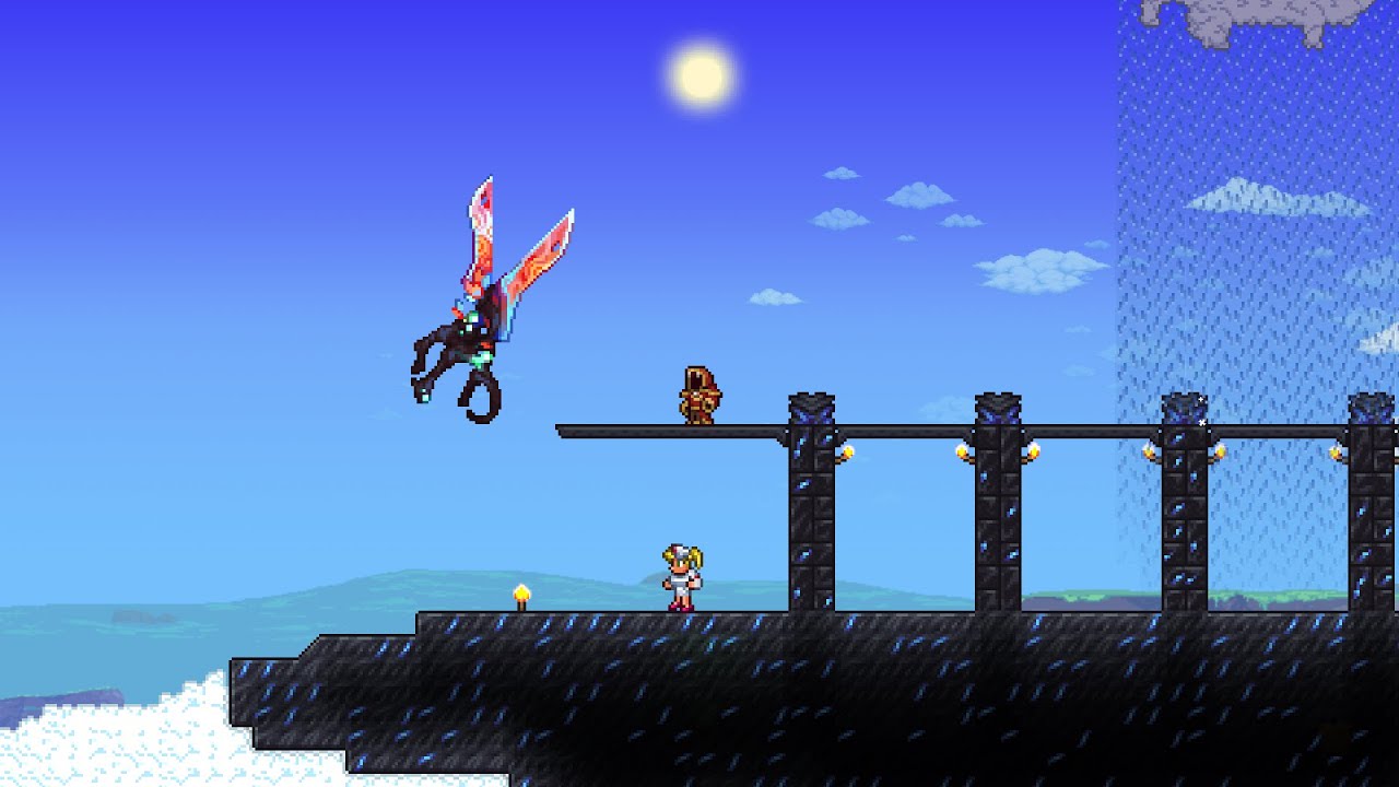 how to craft ark of the elements terraria - YouTube