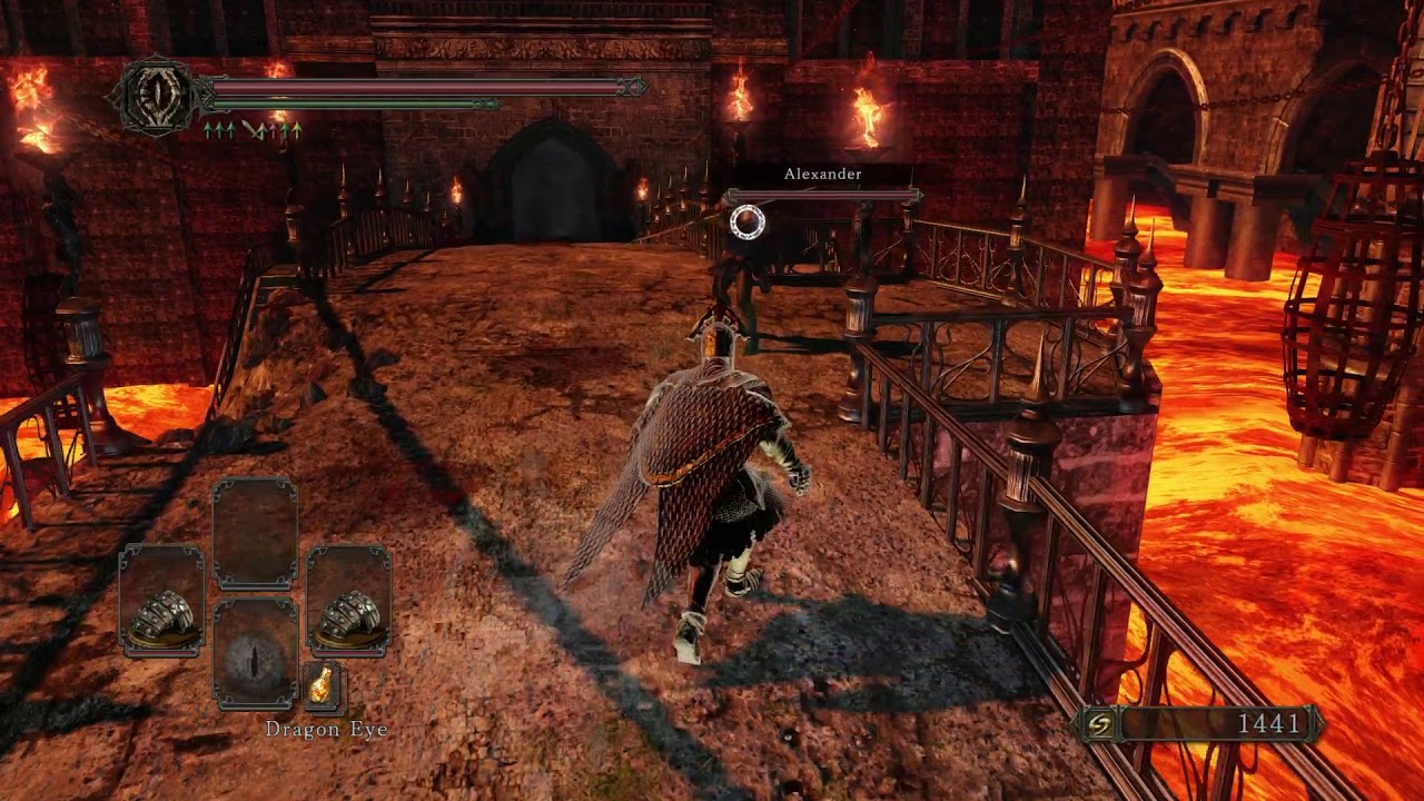 Dark Souls II (Vanilla) PVP: Caestus Build (Leap attack into stun-lock ...