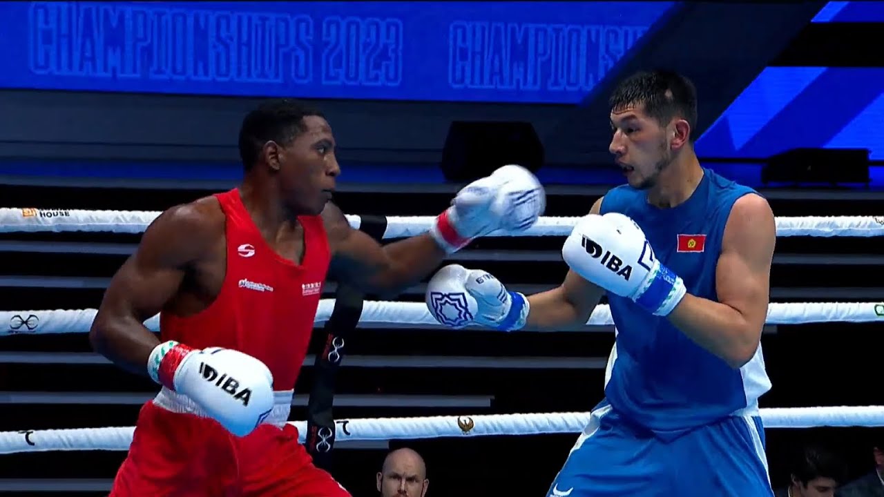 R64 (67KG) PALACIO CHRISTIANN (VEN) vs TALAIBEKOV ZHAKSHYLYK (KGZ ...