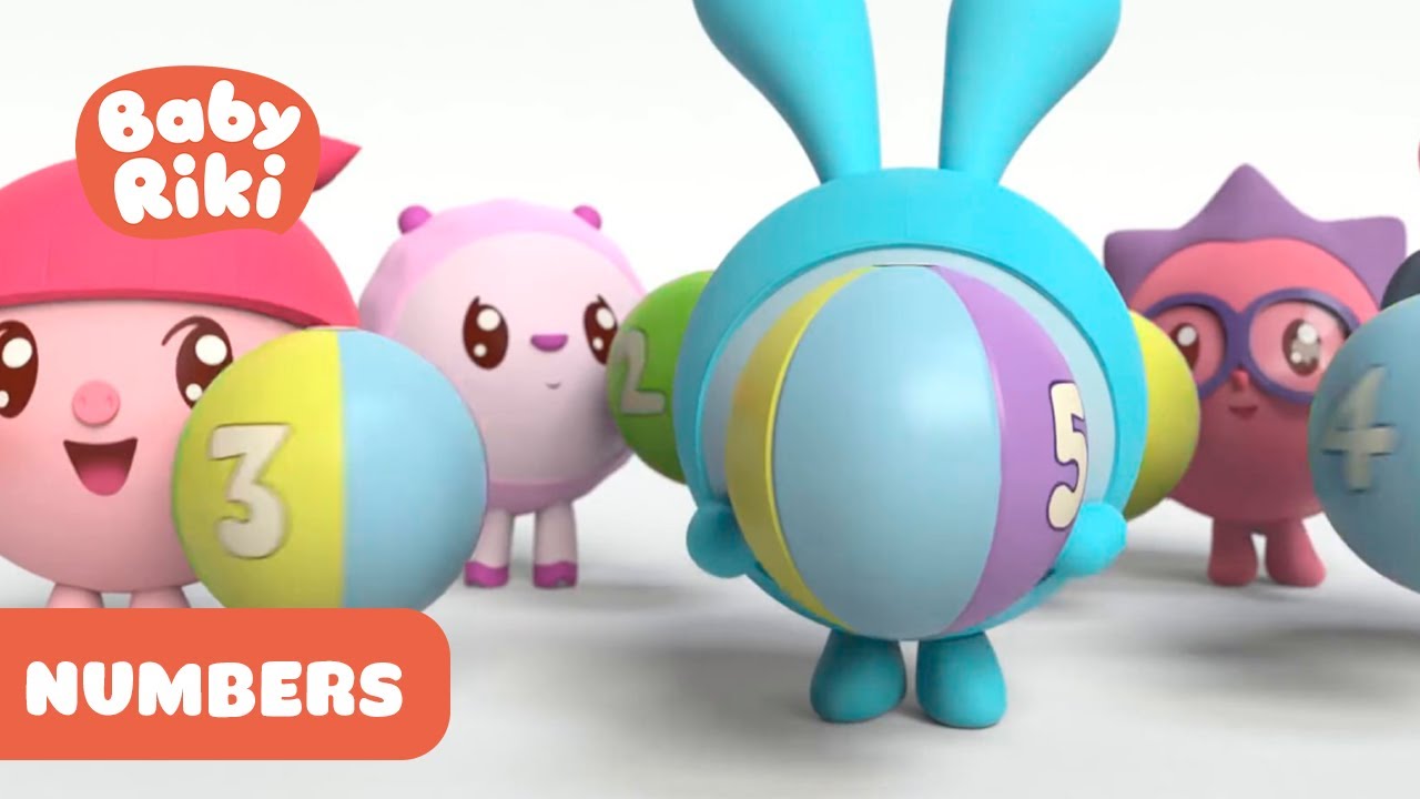 BabyRiki | Learn numbers with BabyRiki! Episodes collection | Cartoons ...