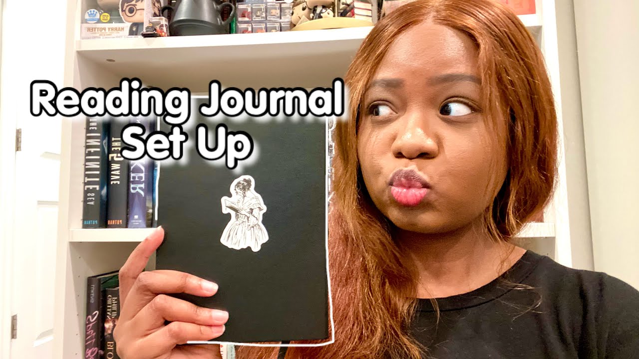 my reading journal set up - YouTube
