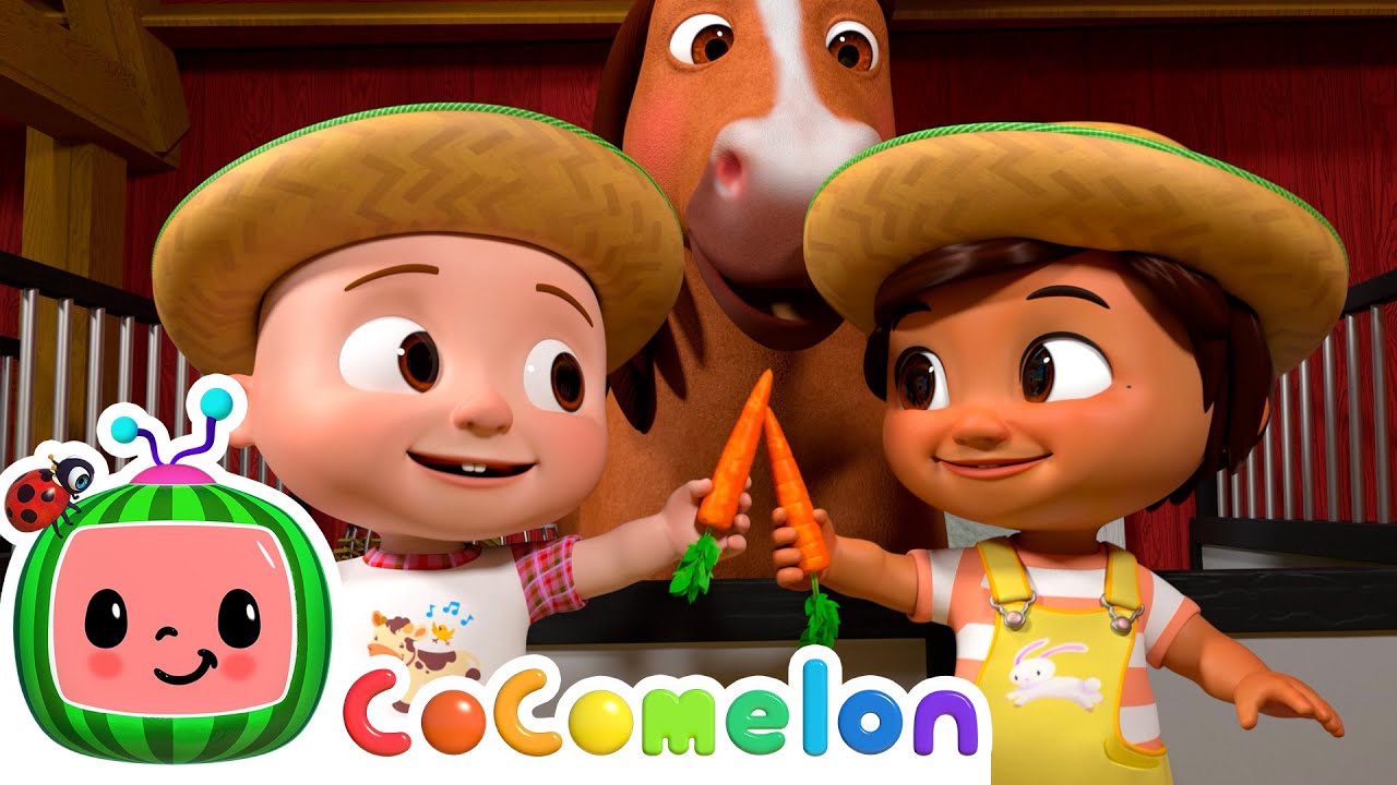 Yes Yes Vegetables On The Farm 🎶 | CoComelon Nursery Rhymes & Kids ...