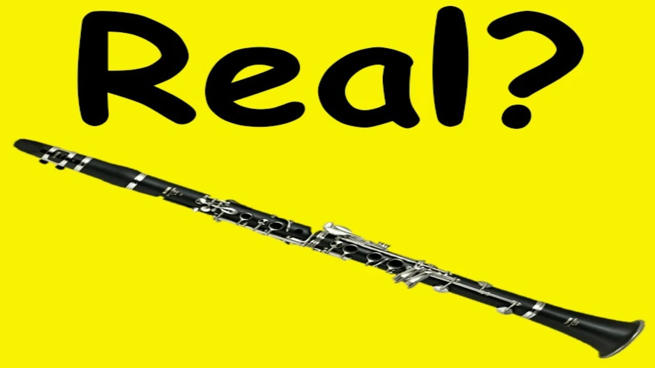 Are Clarinets Real? - YouTube